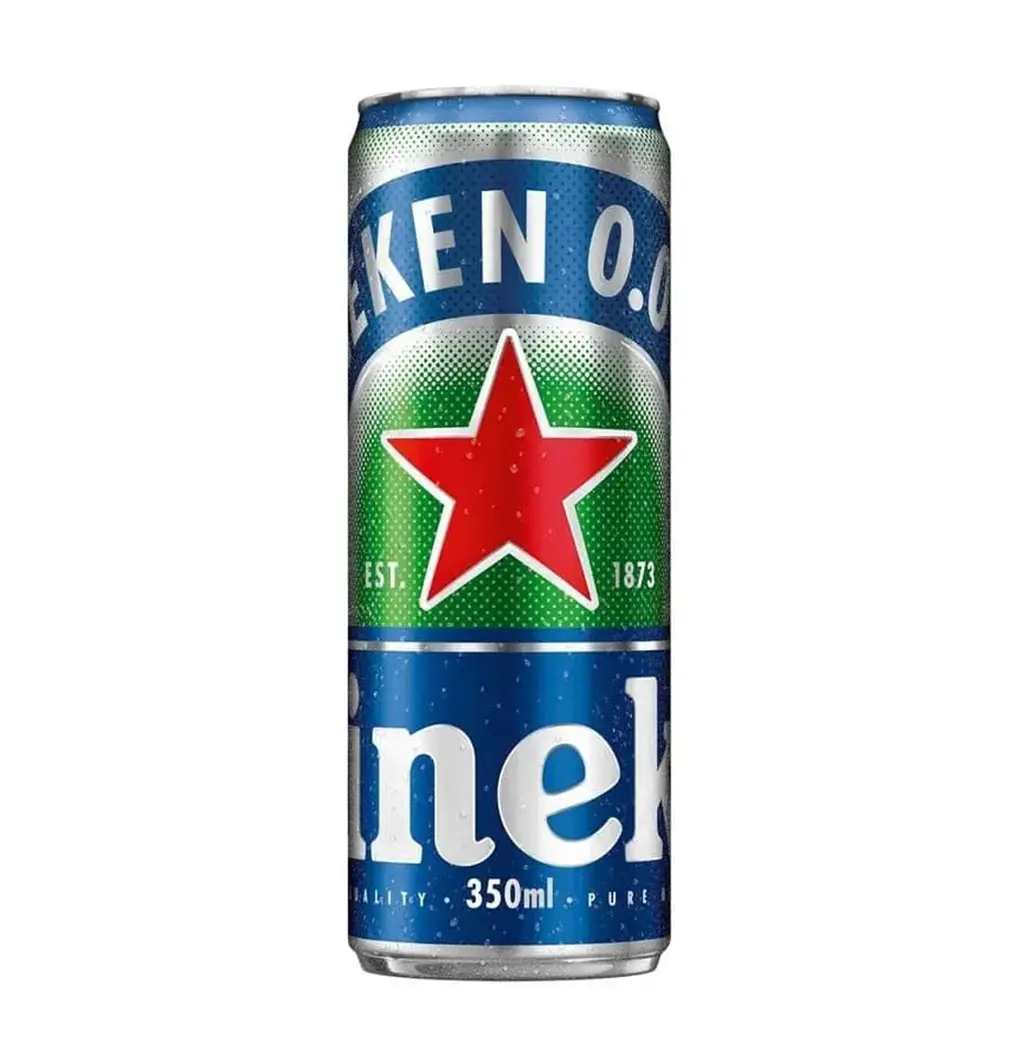 CERVEJA HEINEKEN LATA ZERO 350ML | Portfólio Bebs